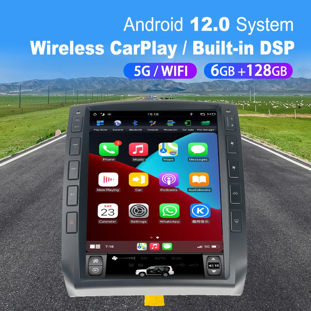 Radio-con-GPS-para-coche-reproductor-Multimedia-con-Android-2Din-receptor-est-reo-Navi-para ...