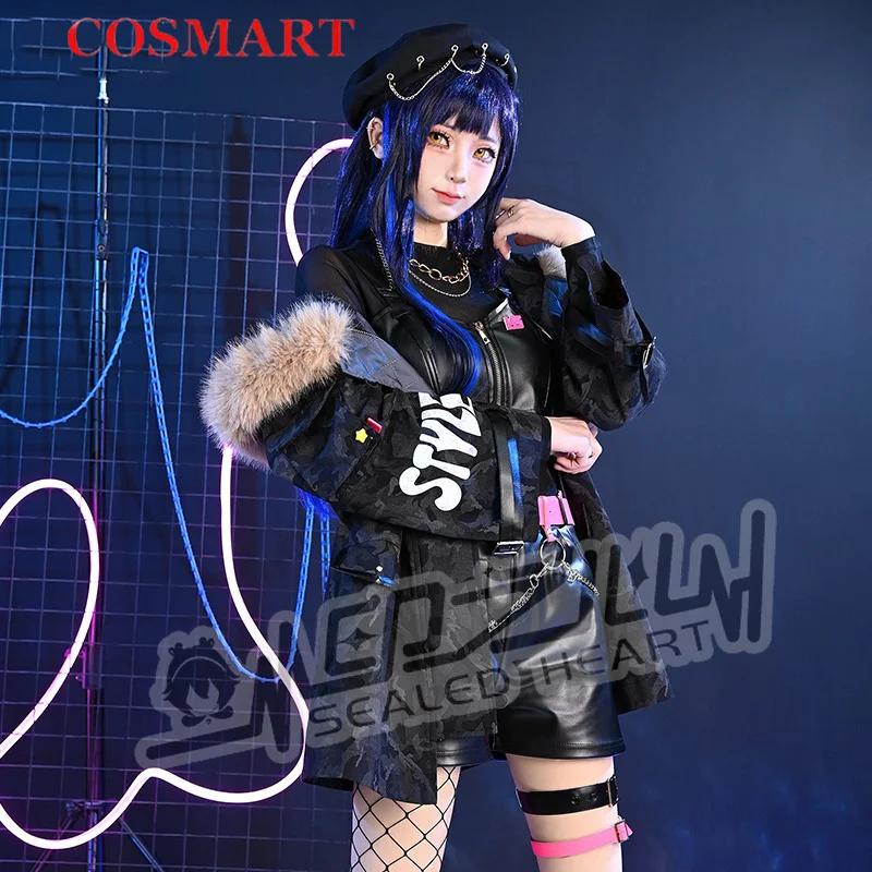 Game PJSK Shiraishi An Cosplay Costume Women Cute Party Suit Coat Shirt ...