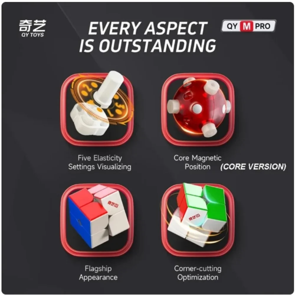 Buy QiYi m pro 2x2 cube ball core | Mcubes India