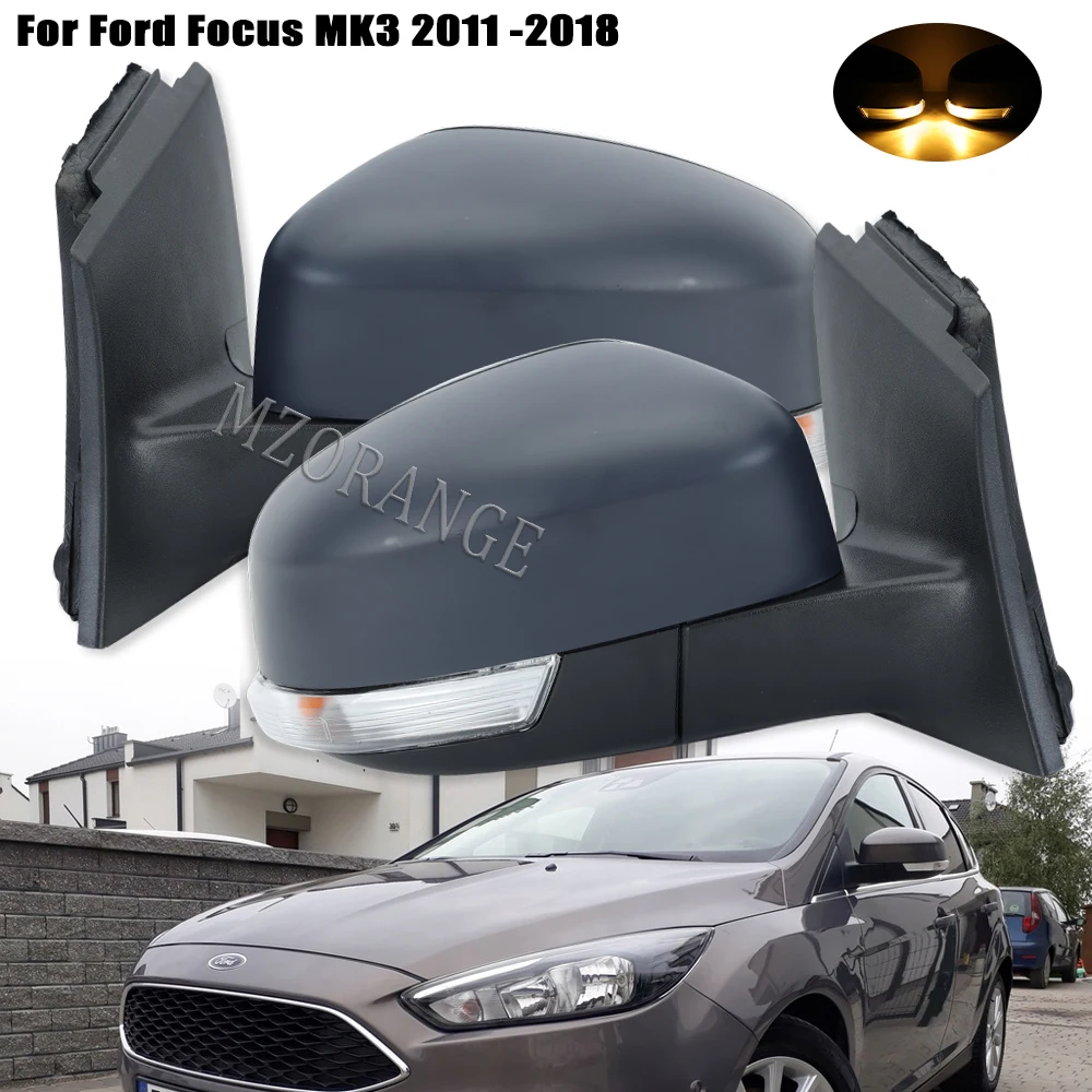 Rear-View-Side-Mirror-Assy-for-Ford-Focus-MK3-EU-Version-2011-2018-With ...