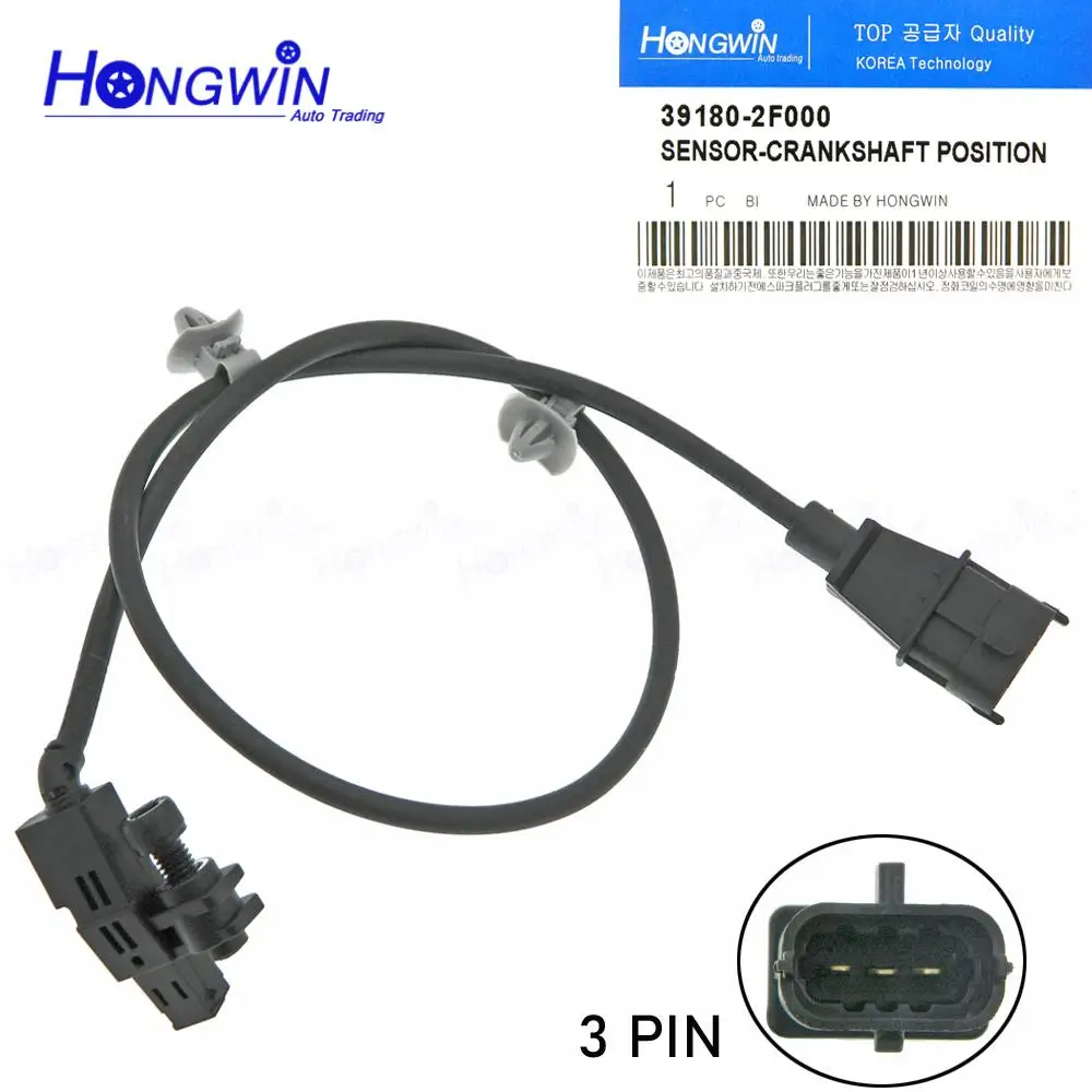 39180-2F000-New-Crankshaft-Position-Sensor-Fits-09-18-Hyundai-ix35 ...