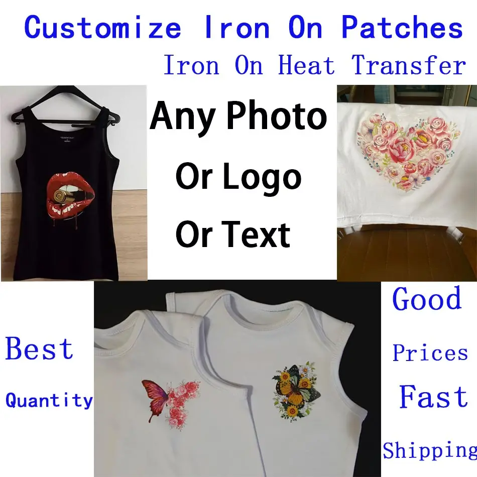 Design Iron Transfers Shirts | Clothes Patch Transferable Pictures ...