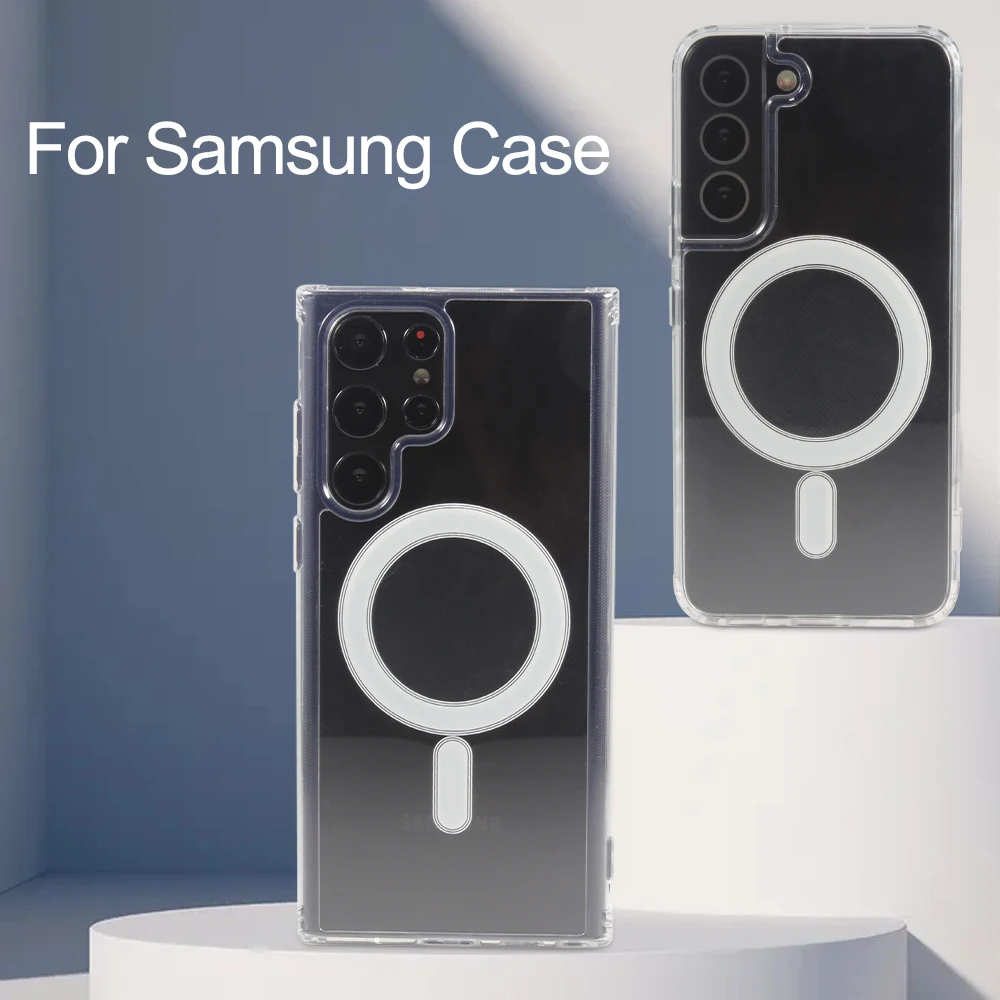 Carregador-sem-fio-magn-tico-transparente-para-Samsung-estojo-oficial-para-Samsung-Note-20-Ultra ...