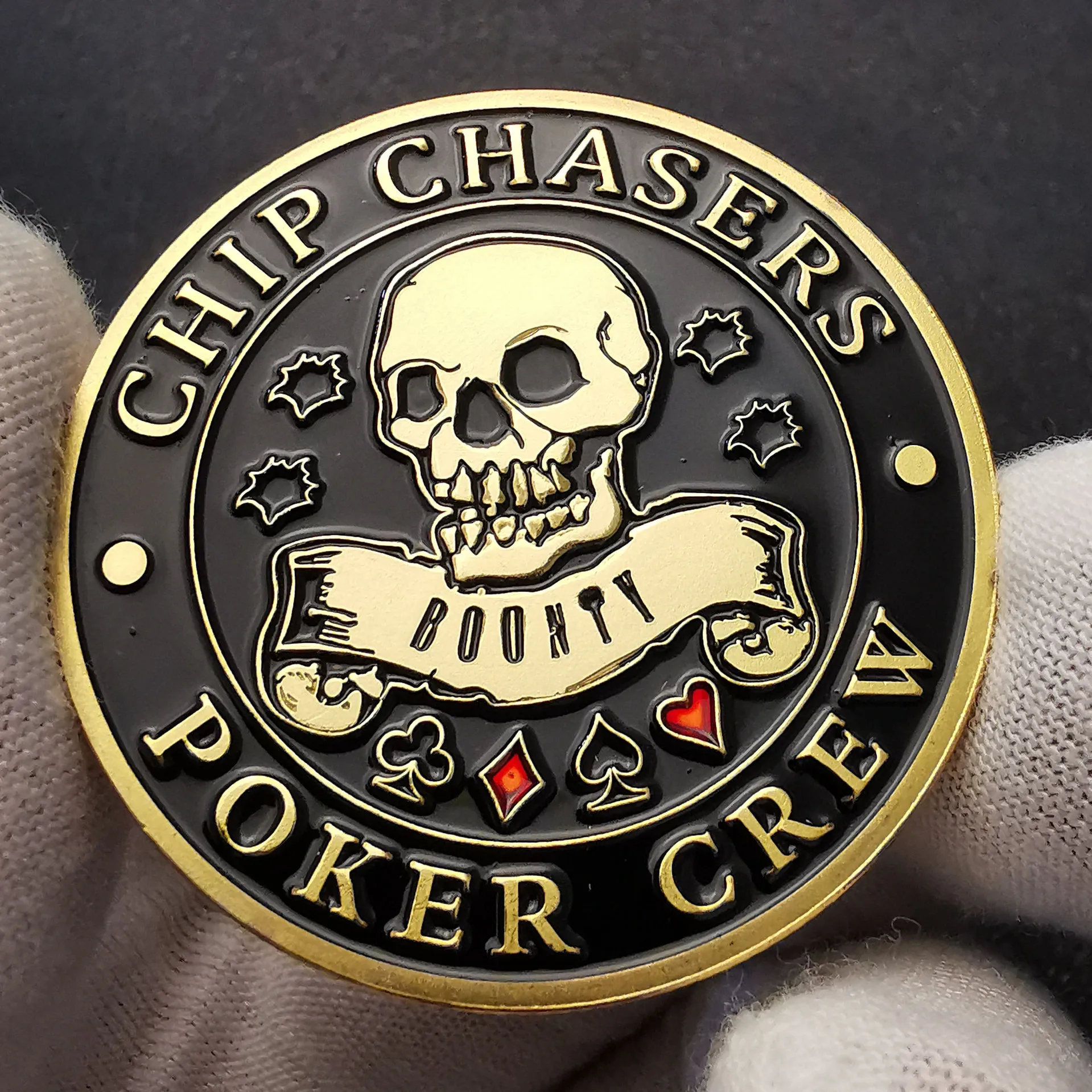 Chip-de-p-ker-Angel-Casino-Challenge-Gold-Coin-Poker-Crew-Card-Guard ...