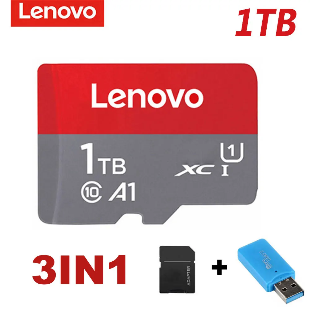 Lenovo 128GB Micro TF Card 512GB 256GB High Speed Memory card 1TB Mini ...