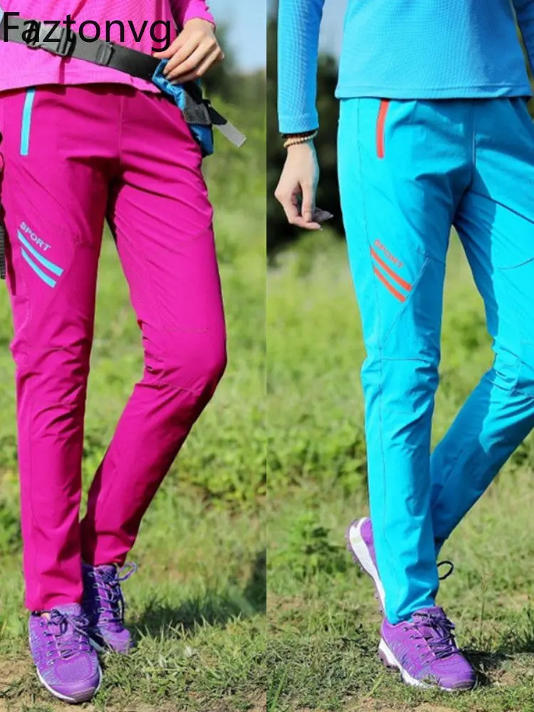 Women-Camping-Pants-Trekking-Climbing-Hiking-Trousers-Waterproof-Pants ...