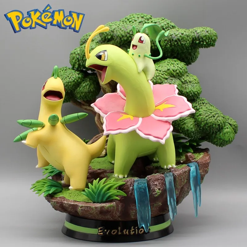 Pokemon-Figure-Anime-29cm-Meganium-Luminous-Pvc-Statue-Model-Anime ...