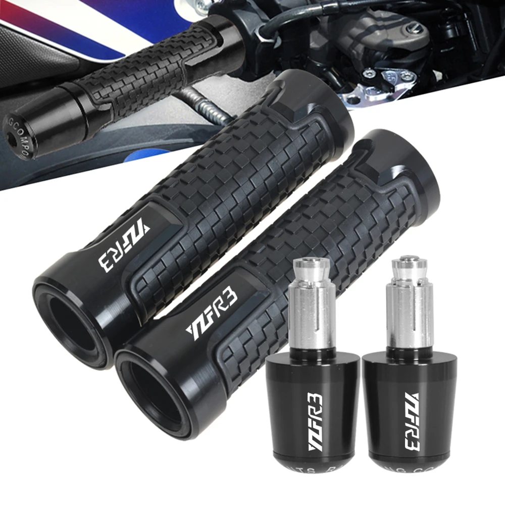 YZF-R3-2021-2022-2023-Motorcycle-Handlebar-Grips-Handle-Bar-Cap-End ...
