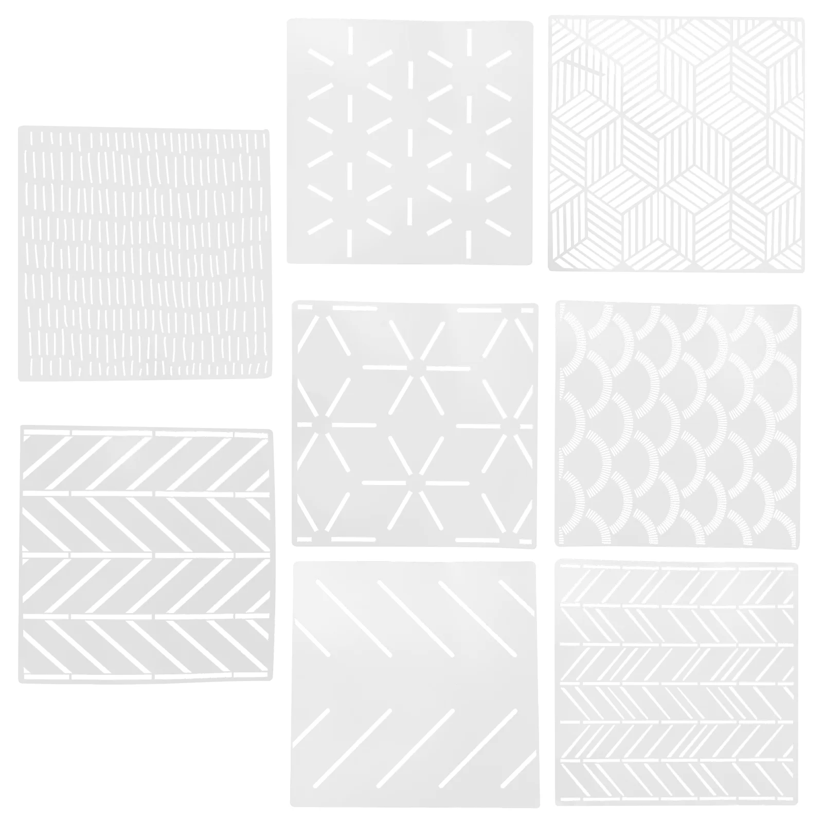 8-Pcs-Large-Template-Stencils-for-Crafts-Reusable-Wall-Decor-Pte ...