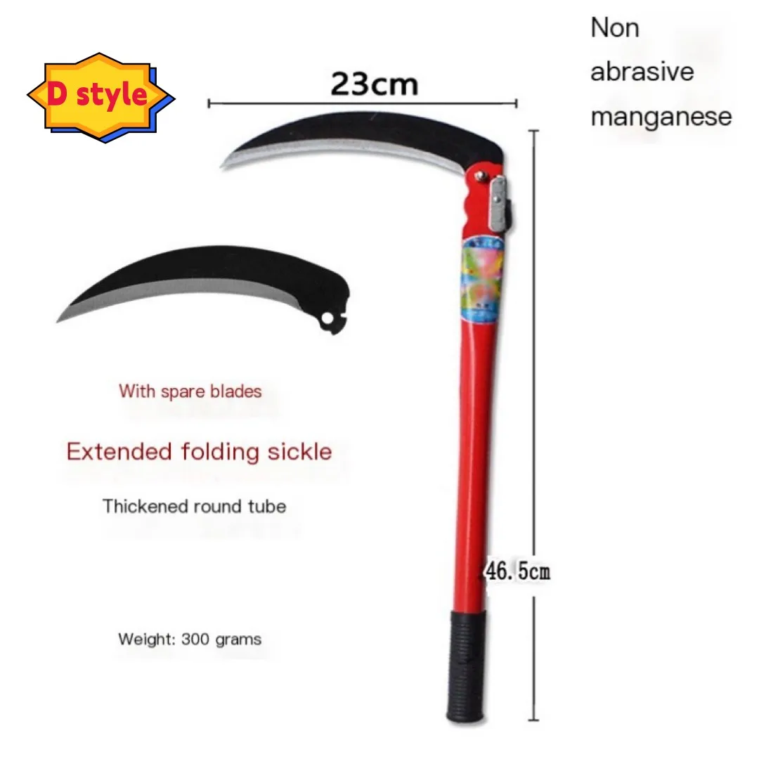 465mm-Foldable-Sickle-Agricultural-Harvesting-Cut-Wheat-Maize-Millet ...