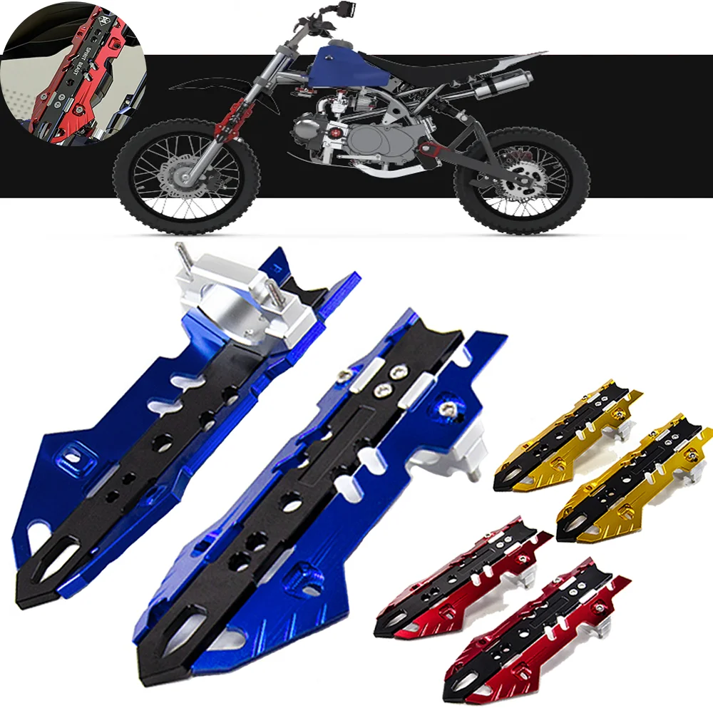 2 Pcs Motorcycle Front Shock Fork Cover 35-53mm Universal For BMW Honda ...