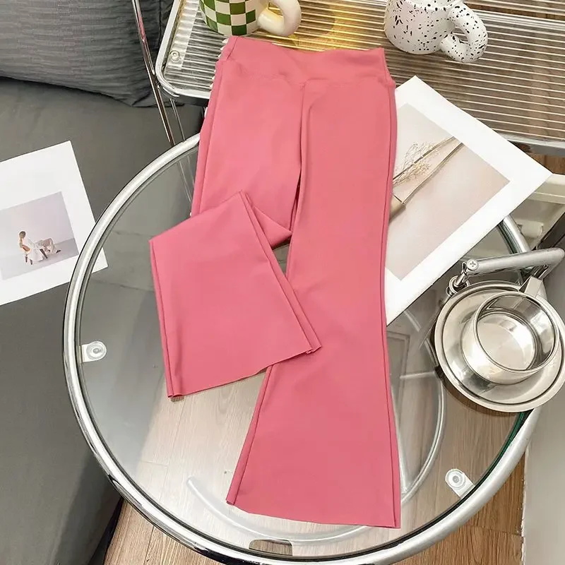 Kids-Girls-Skinny-Leggings-Shark-Skin-Flare-Trousers-2023-New-Children ...