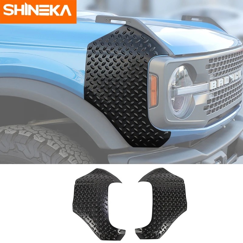 Shineka Car Front Fender Angle Wrap Decoration Guard Cover Trim Sticker ...