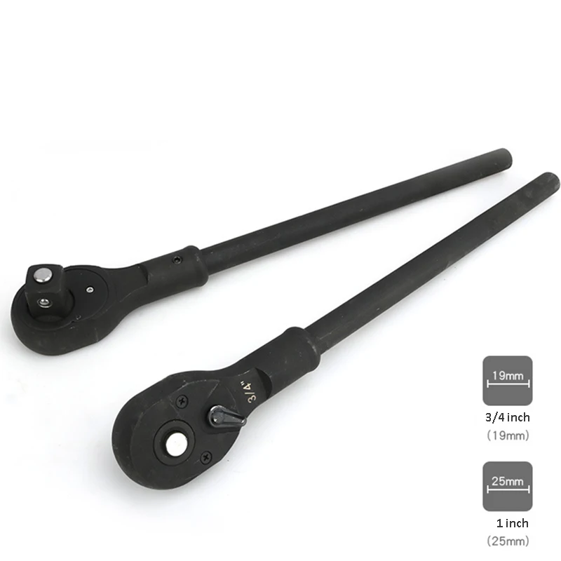 1/2 3/4 1inch Drive Heavy Duty Large Ratchet Wrench Fast Sockets Wrench ...