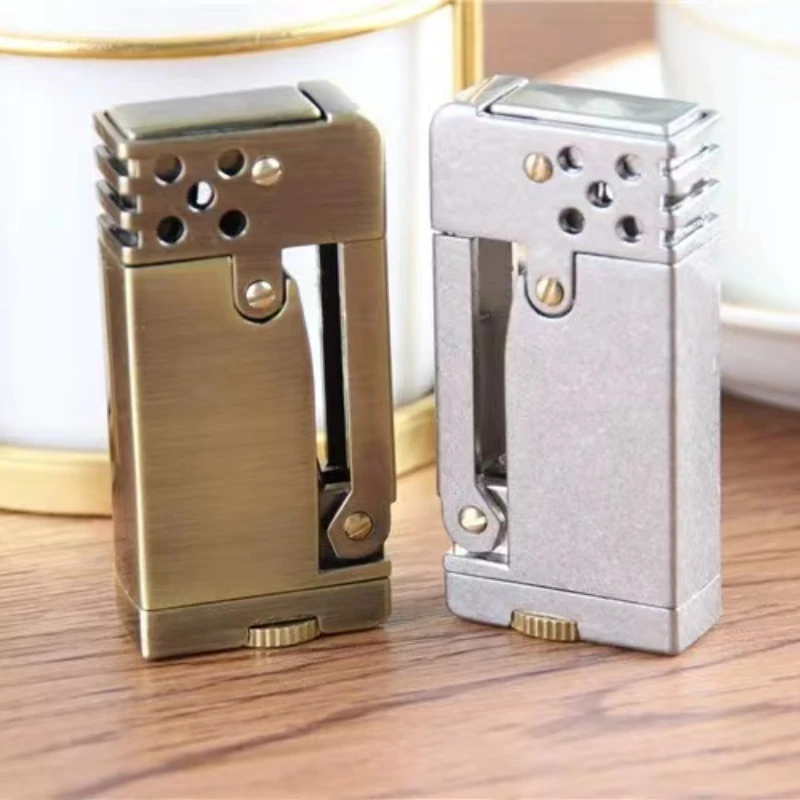 Retro-Gasoline-Flint-Side-Pressure-Ignition-Cigarette-Lighters-Petrol ...