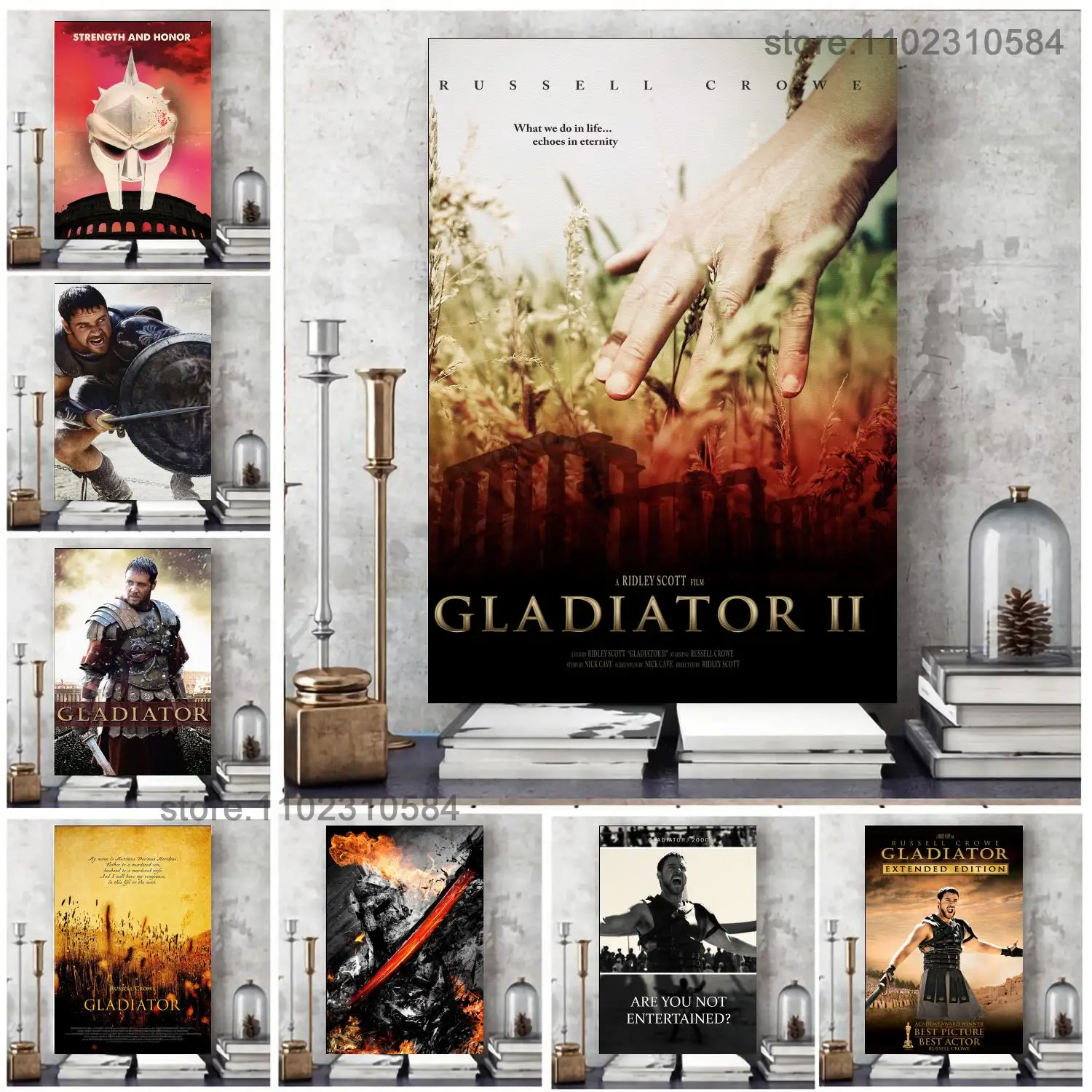 Gladiator Extended Edition Movie Poster