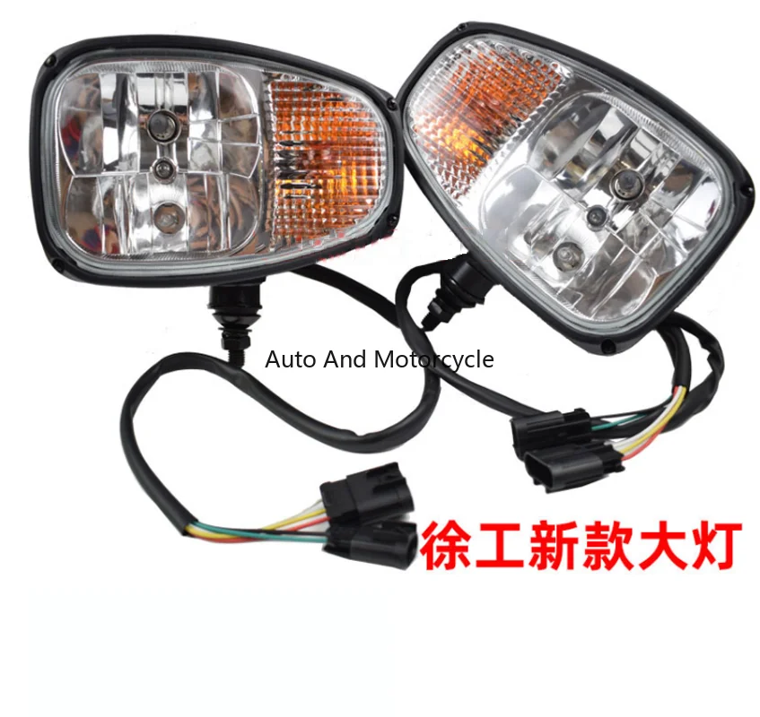 For New Loader Forklift Accessories XCMG 500KL Lighting Headlight With ...