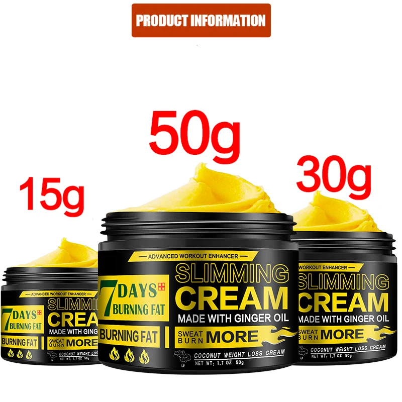 7DAYS Ginger Body and Abdomen Slimming Cream - Super Cute Gadgets