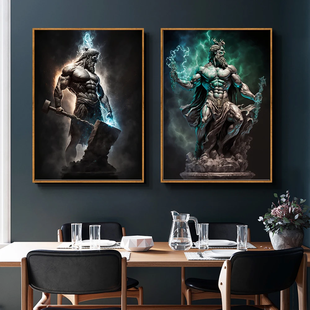 Estatua-de-Dios-del-trueno-figura-de-mitolog-a-n-rdica-Odin-Thor-arte ...