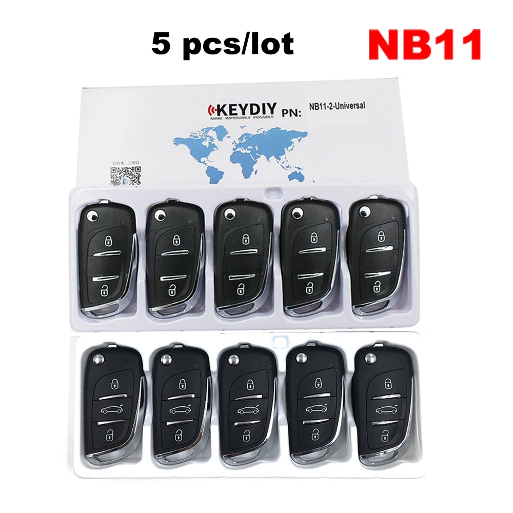 KEYDIY-NB11-Universal-Car-Key-5-PCS-LOT-2-3-Button-Multi-functional-KD ...