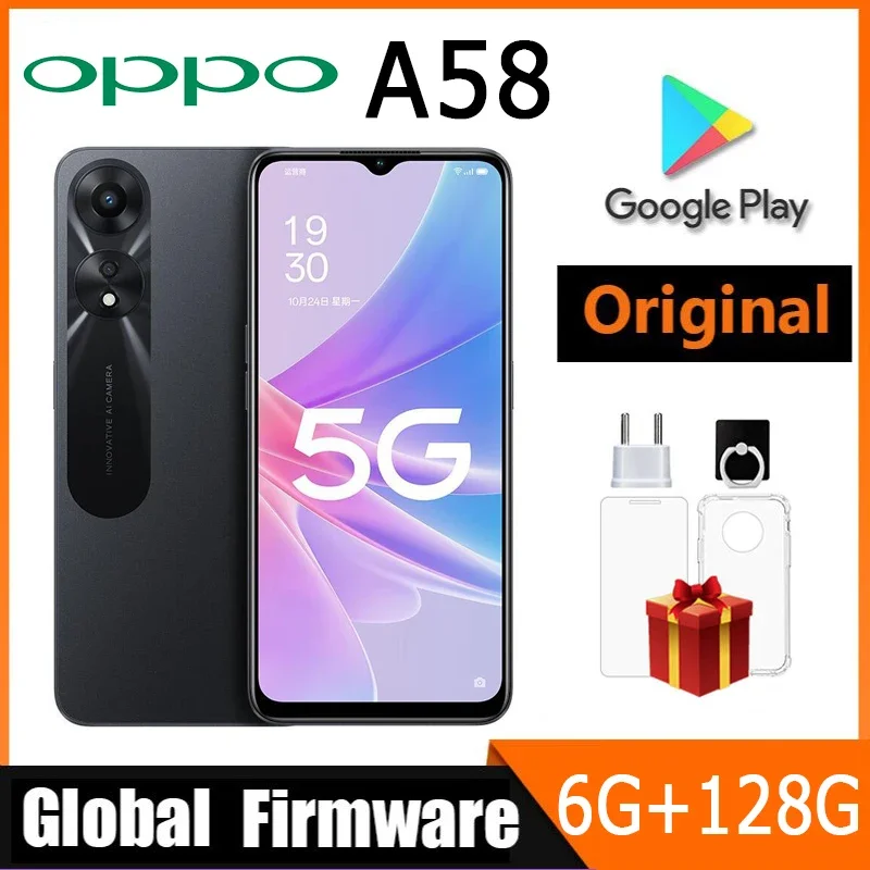 OPPO-A58-mobile-phone-Global-firmware-MTK-Helio-G85-RAM-6GB-ROM-128GB-6 ...