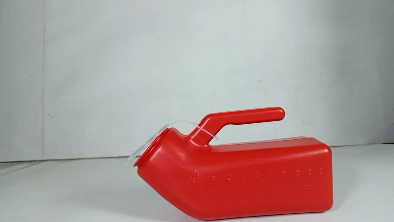 Urine Pot / Patient Urinal Container with lid 1000 ml for Men in ...