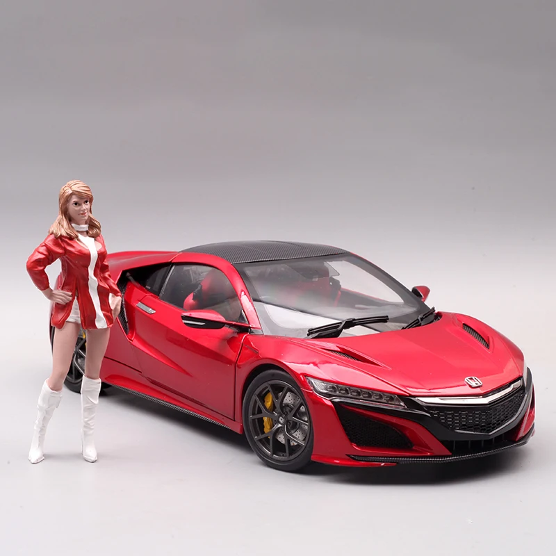 In-Stock-1-18-Scale-Red-Racing-Girl-Resin-Doll-Car-Model-Scene-Scenarin ...