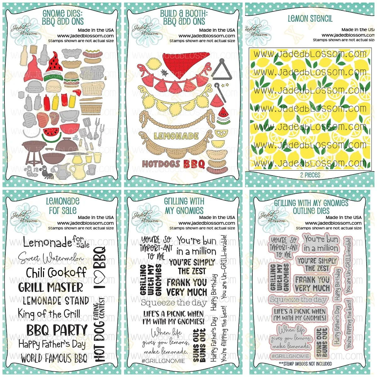 Gnome Bbq Add Ons Grilling Metal Cutting Dies Silicone Stamps ...