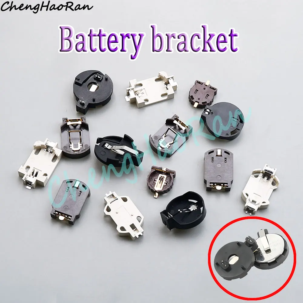 10-Pcs-CR2025-CR2032-CR2450-Patch-Battery-Holde-Coin-Battery-Socket ...