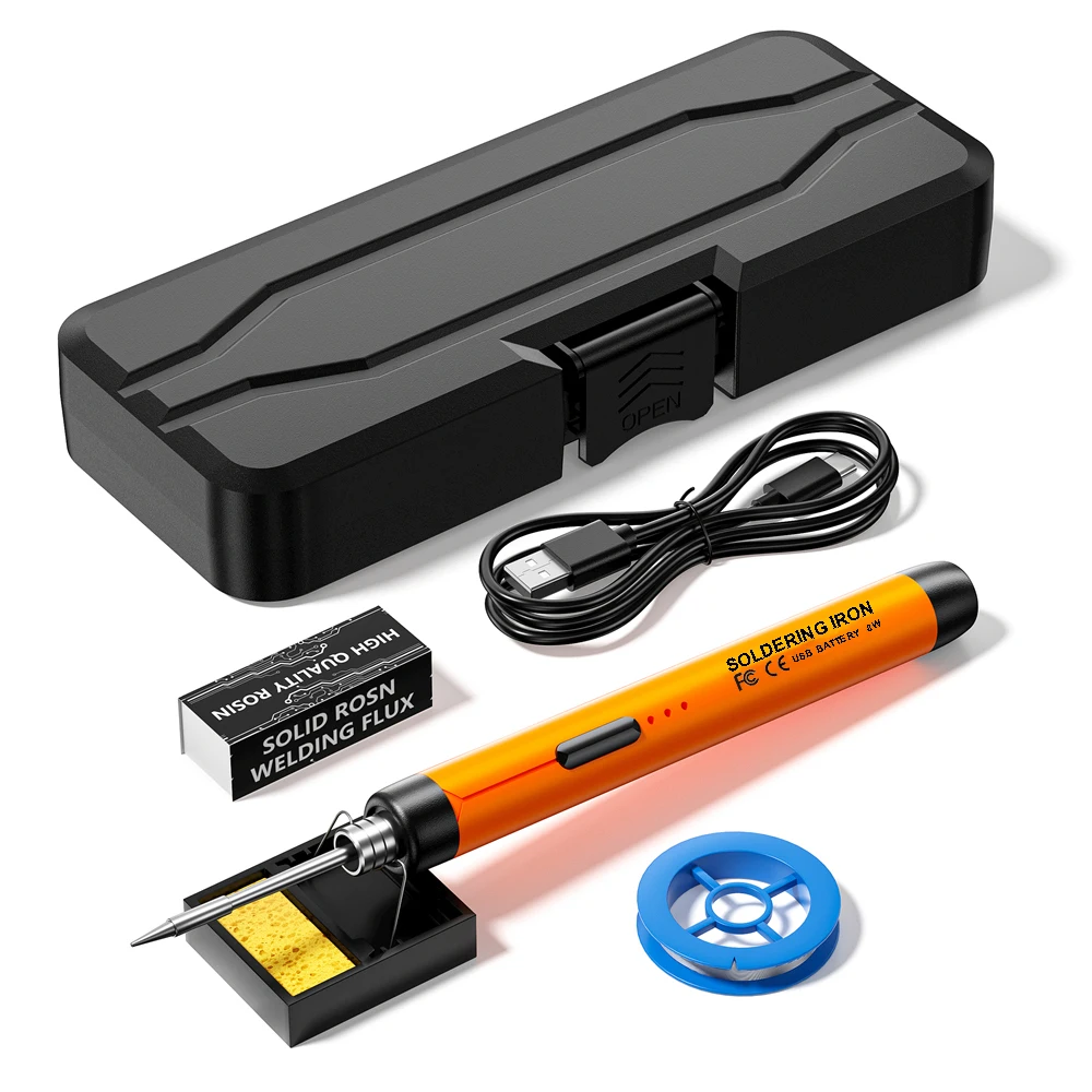 USB-Wireless-Charging-Electric-Soldering-Iron-Tin-Portable-Solder-Iron ...