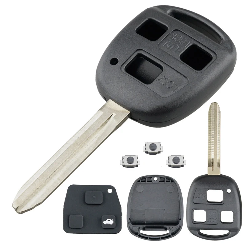 3-Buttons-Universal-Pad-Switch-Remote-Car-Key-Shell-Case-Fit-for-Toyota ...