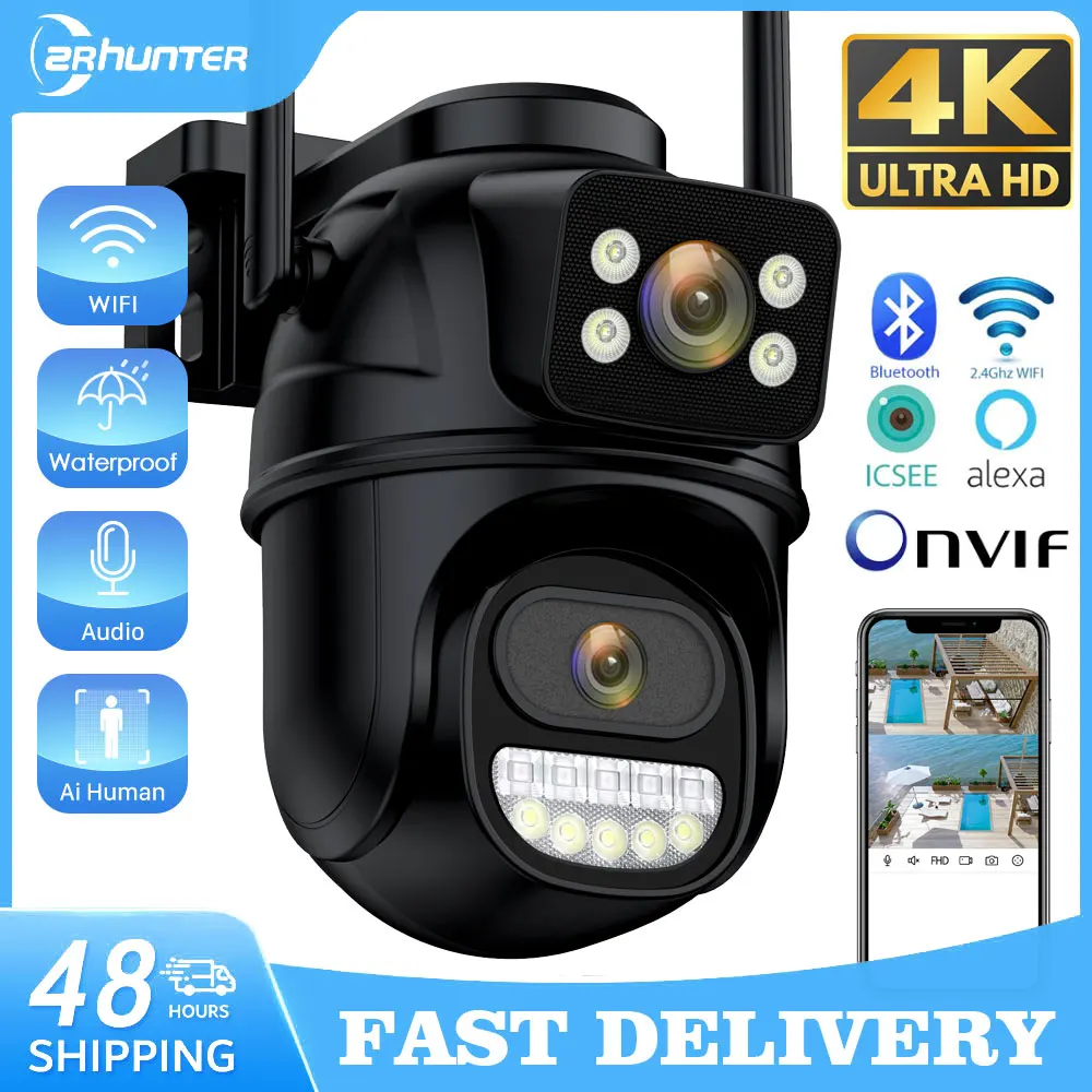 4K-8MP-HD-Wifi-PTZ-Camera-Outdoor-4MP-Dual-Lens-Dual-Screen-AI-Auto ...