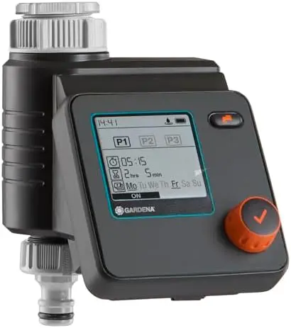 Gardena Universal Water Timer & Hose Connector – Smart Irrigation ...