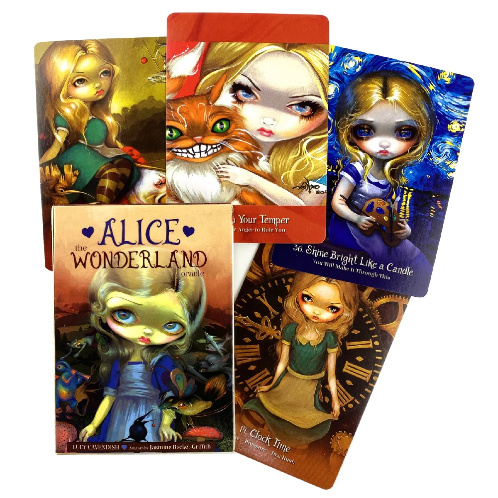 Alice Wonderland Maravilllas Deck | Alice Wonderland Tarot Deck ...