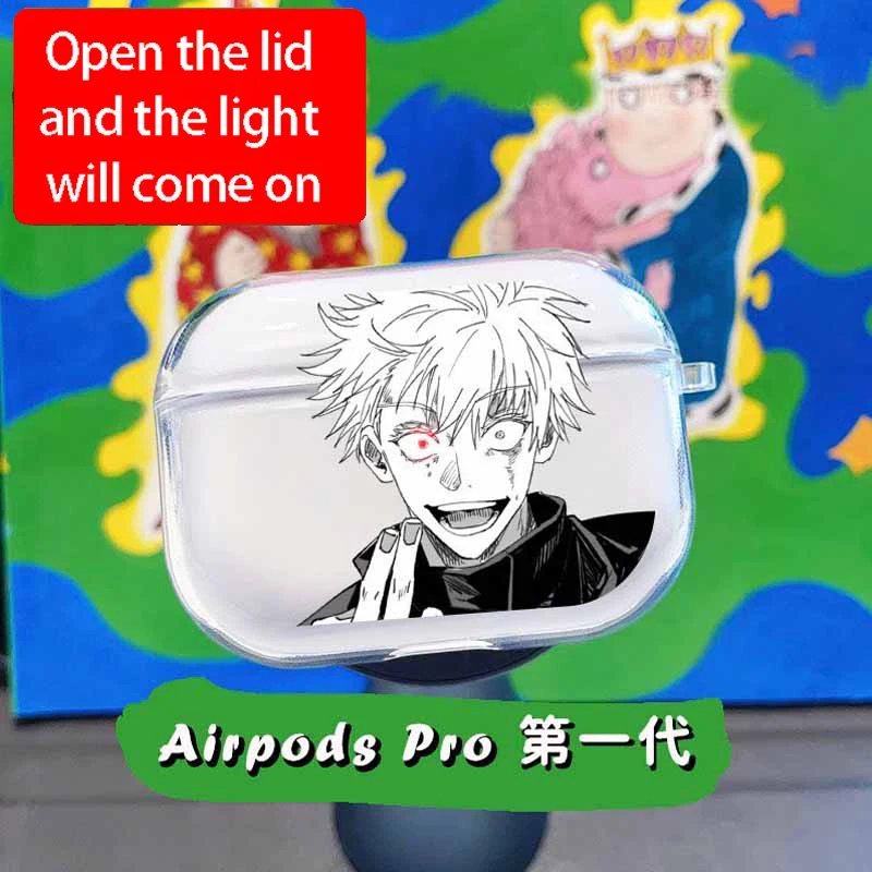 Jujutsu-Kaisen-Anime-Transparent-TPU-Case-for-Airpods-Pro-2-1-3-Sukuna ...