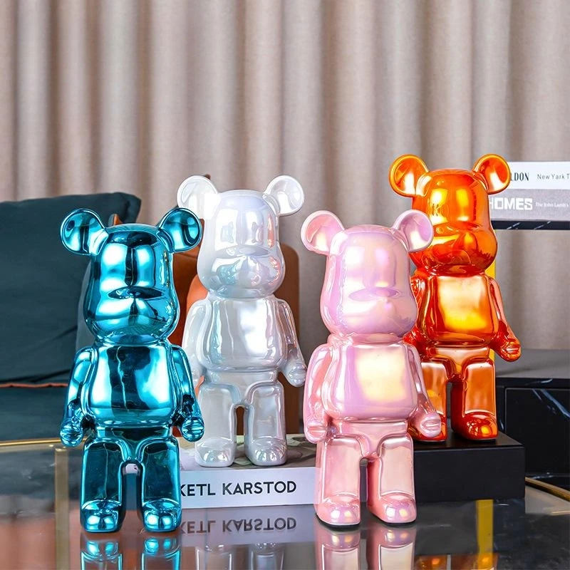 Figura-de-Bearbrick-hucha-de-cer-mica-oso-violento-adornos-de-Bearbrick ...