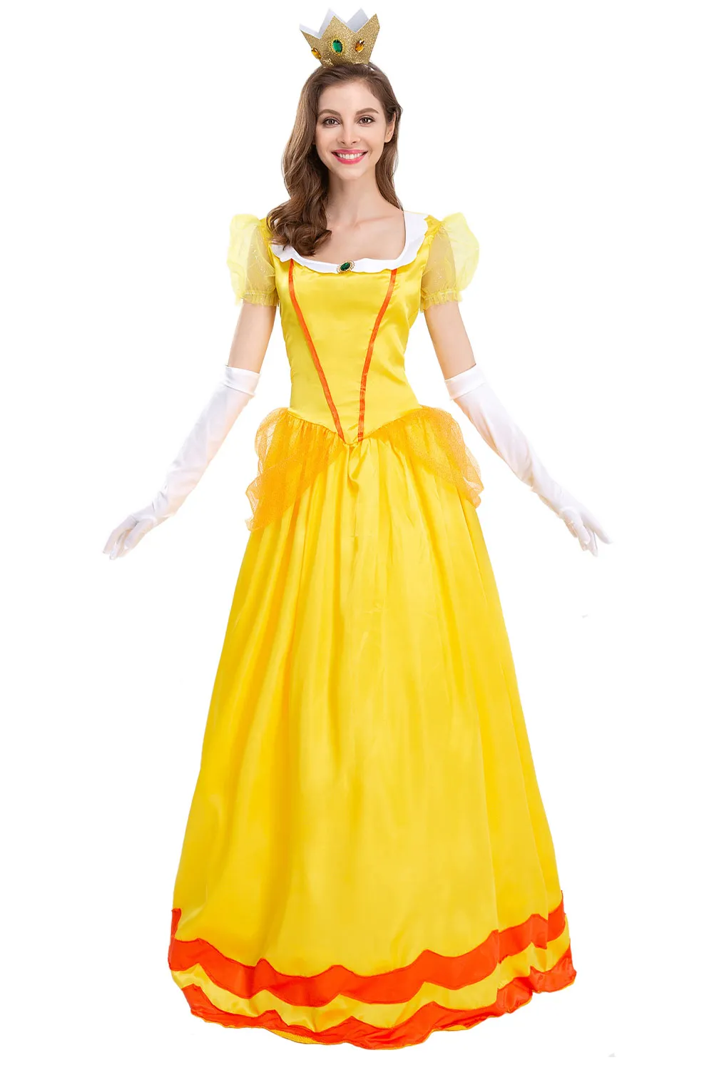 Princess-Daisy-Cosplay-Women-Costume-Anime-Game-Princess-Roleplay ...