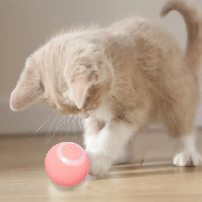 Smart Cat Toys Electric Cat Ball Automatic Rolling Ball Cat Interactive ...