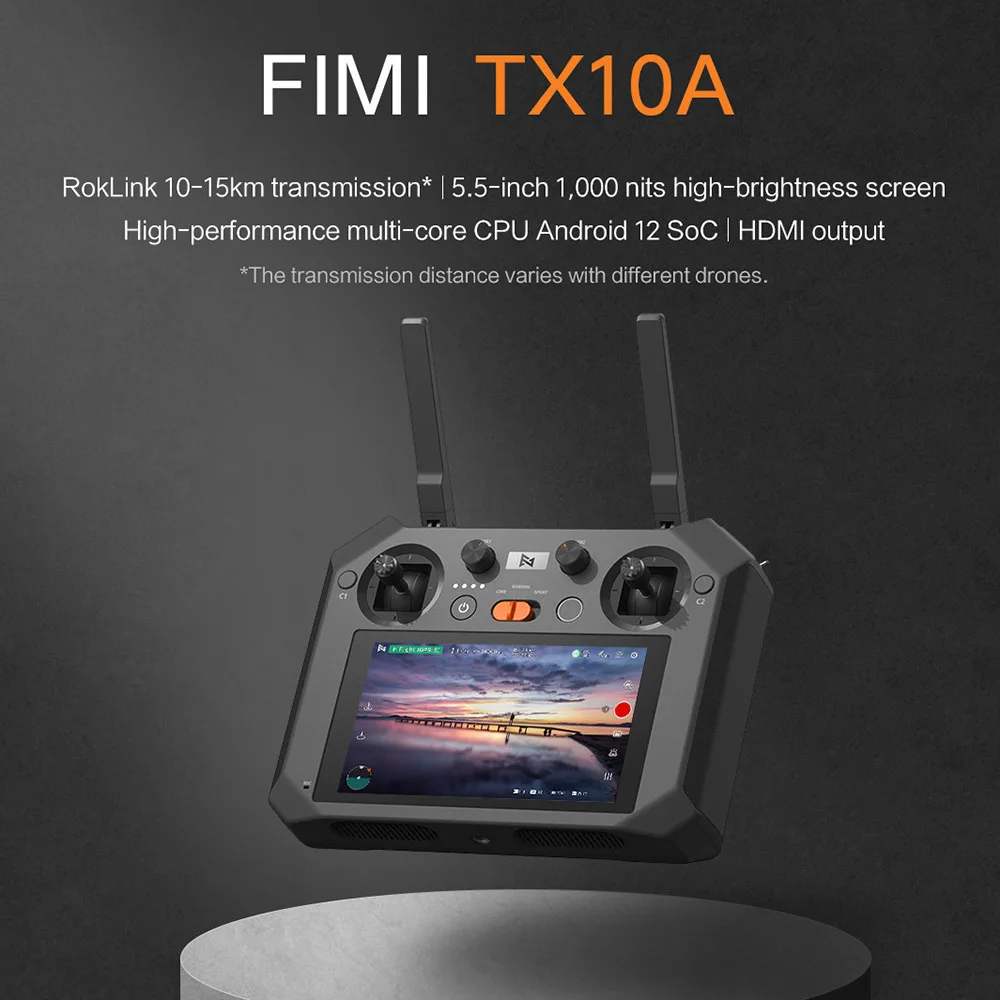 Original FIMI TX10A Built in Screen Remote Controller Transmitter for ...
