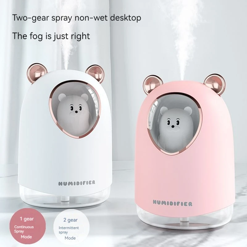New-cute-pet-cute-bear-humidifier-USB-mini-car-air-purifier-home-small ...