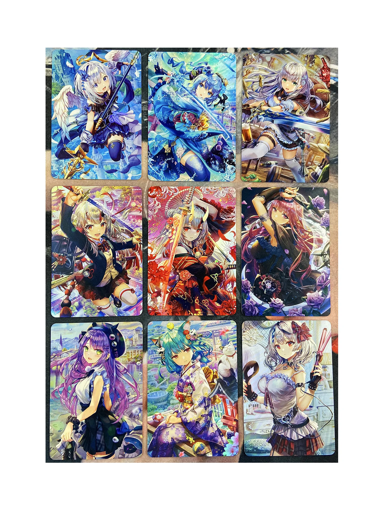9pcs-set-ACG-Beauty-Exquisite-Girl-Series-Hololive-Female-Anchor-Sexy-Girls-Hobby-Collectibles ...