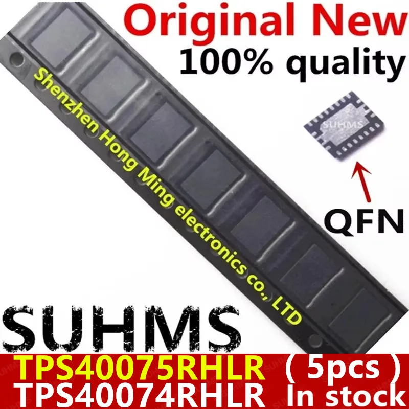 (5piece)100% New TPS40075RHLR TPS40074RHLR TPS40075 TPS40074 40075 ...