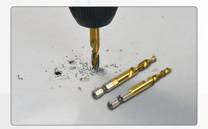 FILIERE - BUSE DE FILAGE - TARAUD,Y-4-M3--Nouveau titane taraud foret ...