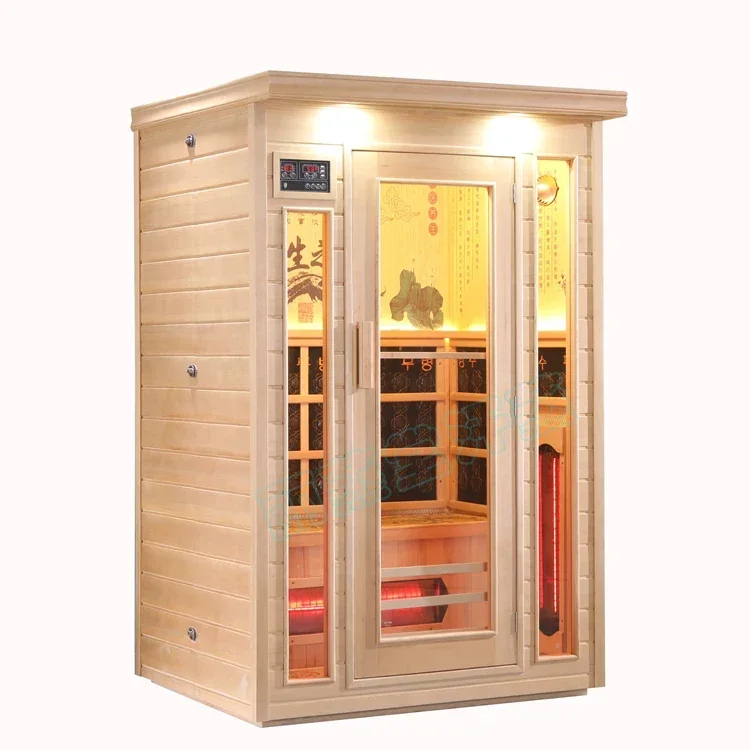 Sweat-steam-room-home-sauna-far-infrared-Tomalin-nanotourmaline-light ...