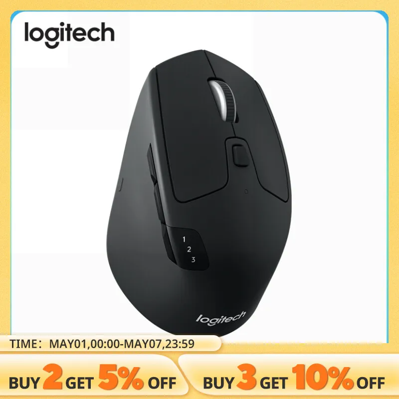 Logitech-M720-Mouse-Sem-Fio-Bluetooth-Uni-o-Dual-Mode-Multi-dispositivo-Escrit-rio-Eficiente ...