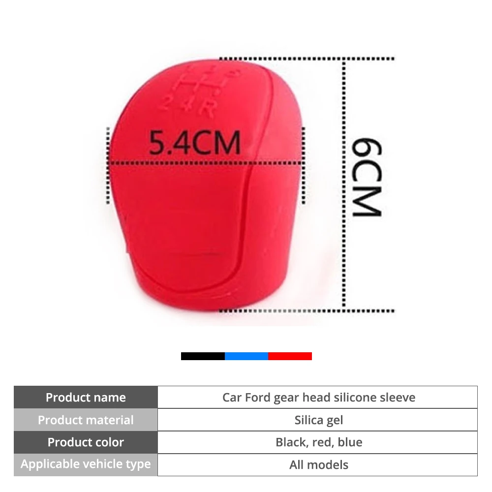 Pommeau de levier de vitesse automobile en silicone,couvercle de ...