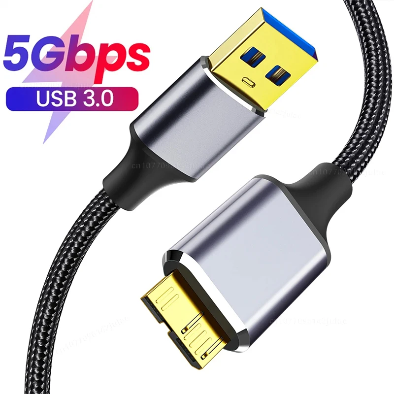 Hard-Drive-External-Cable-USB-Micro-B-Cable-HDD-Cable-Micro-Data-Cable ...