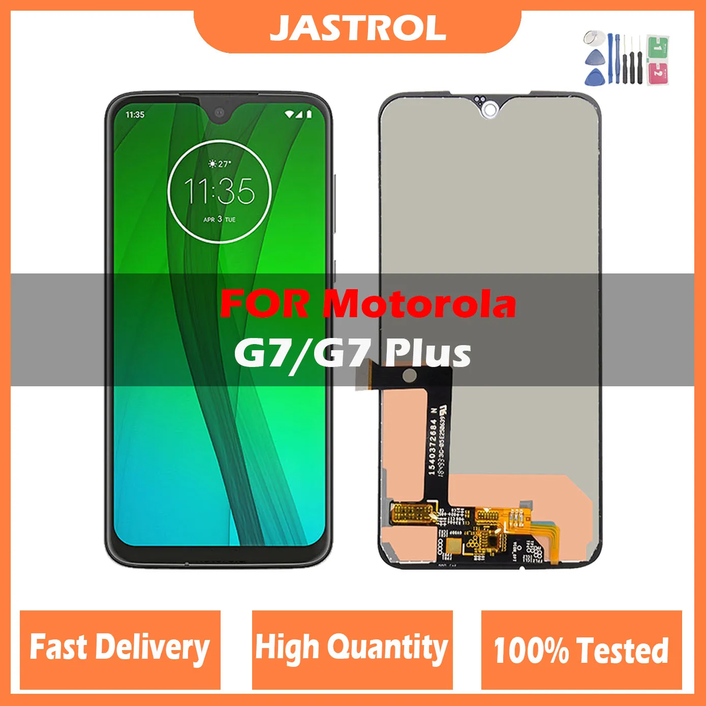 Original Lcd For Motorola Moto G7 Xt1962 Xt1962-4 Lcd Digiziter ...