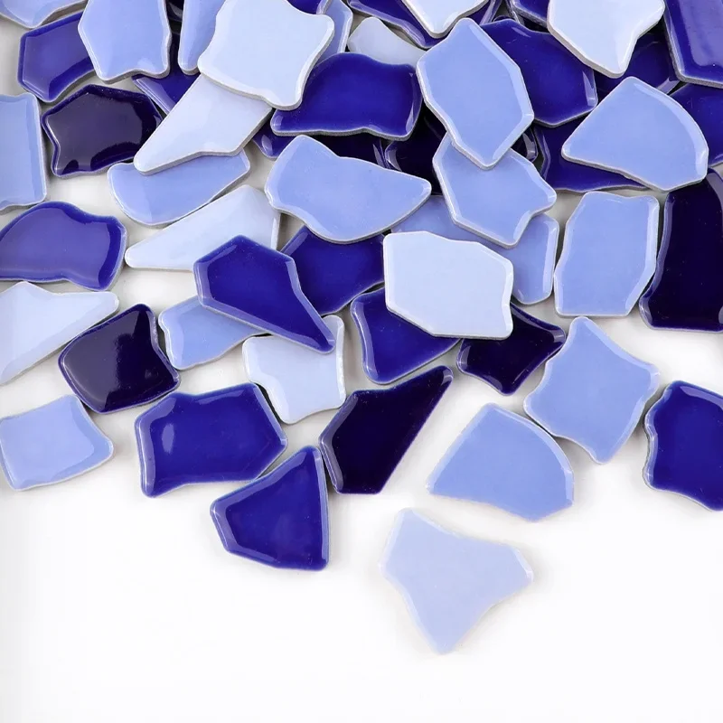 Mosaicos de porcelana poligonales de 115 g/4 oz (aprox. 22 a 25 piezas ...