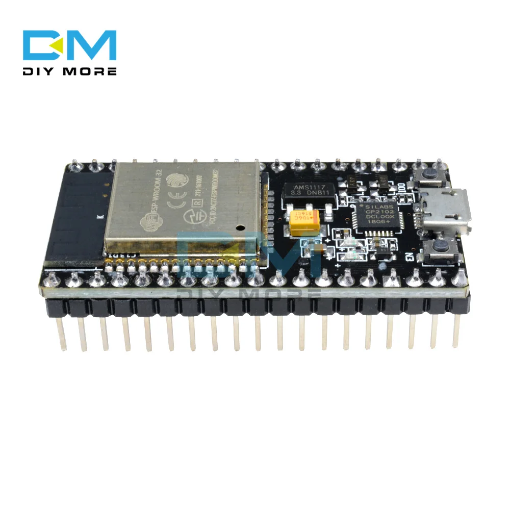 Circuits intégrés,ESP32--Carte de développement ESP32 6 000 compatible avec ESP32 WiFi Bluetooth ...